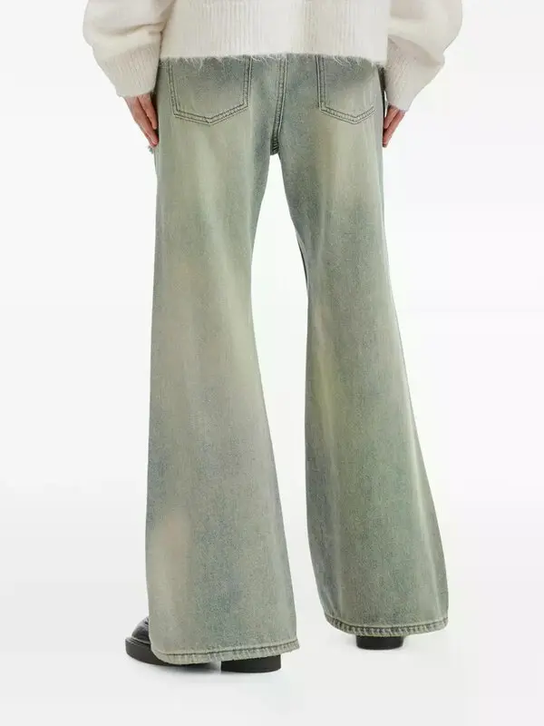 TOUT A COUP Distressed Flared Jeans