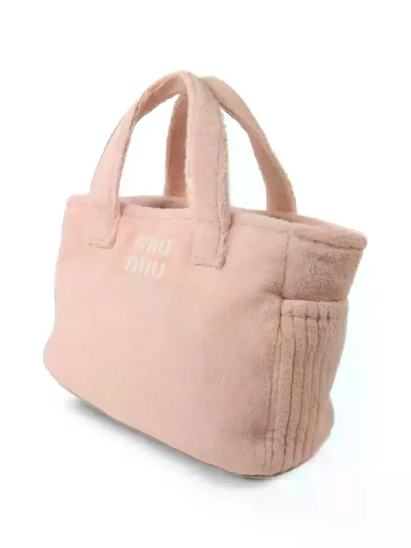 Miu Miu Terry Cloth Tote Bag