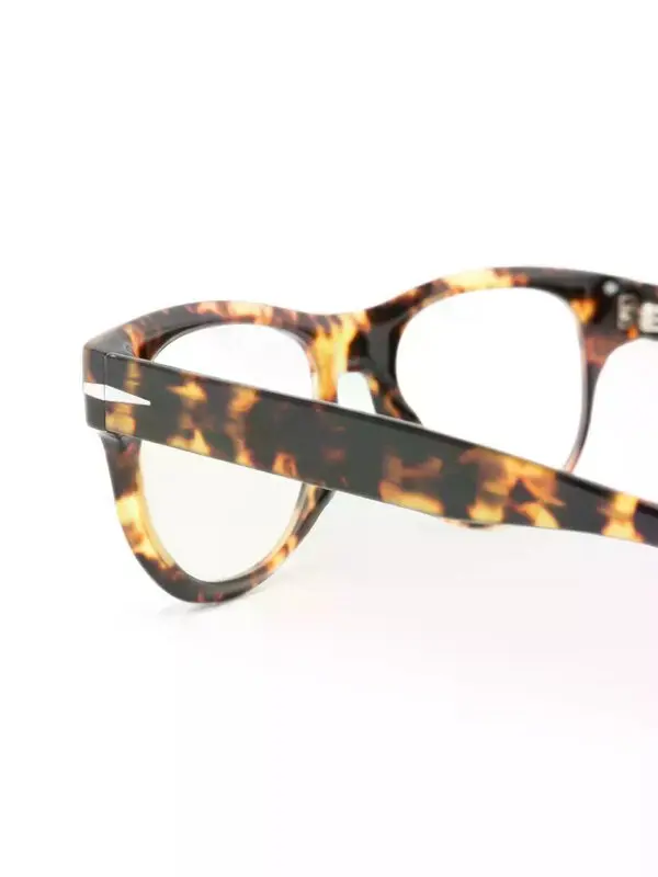 DB EYEWEAR BY DAVID BECKHAM Tortoiseshell-effect Rectangle-frame Glasses