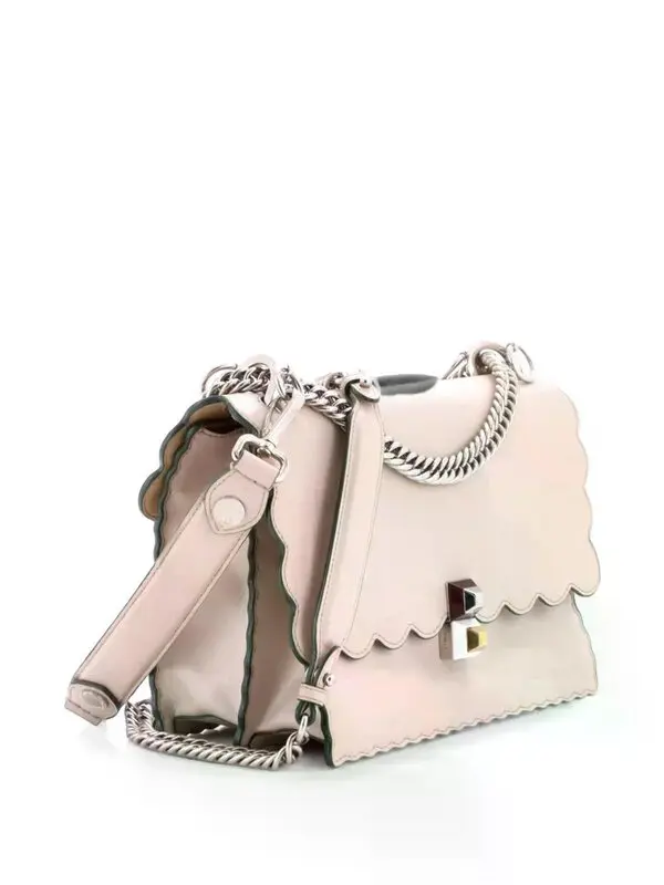 Fendi Kan I Bag Leather Medium Shoulder Bag