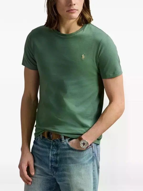 Polo Ralph Lauren Logo-embroidered T-shirt - Green