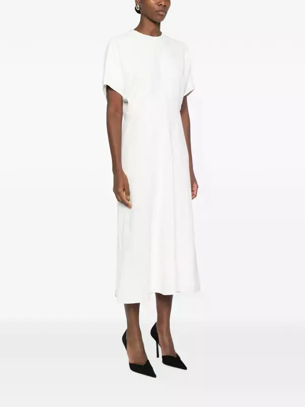 Victoria Beckham Short-sleeve Midi Dress