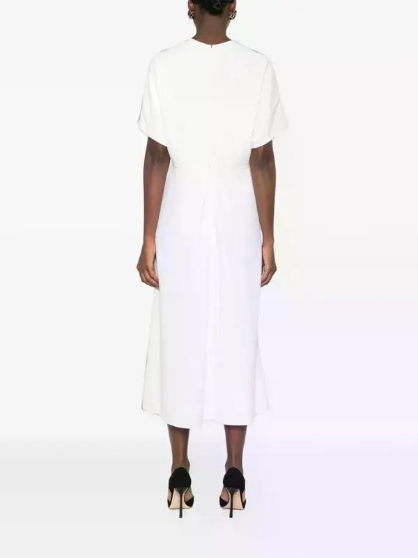 Victoria Beckham Short-sleeve Midi Dress