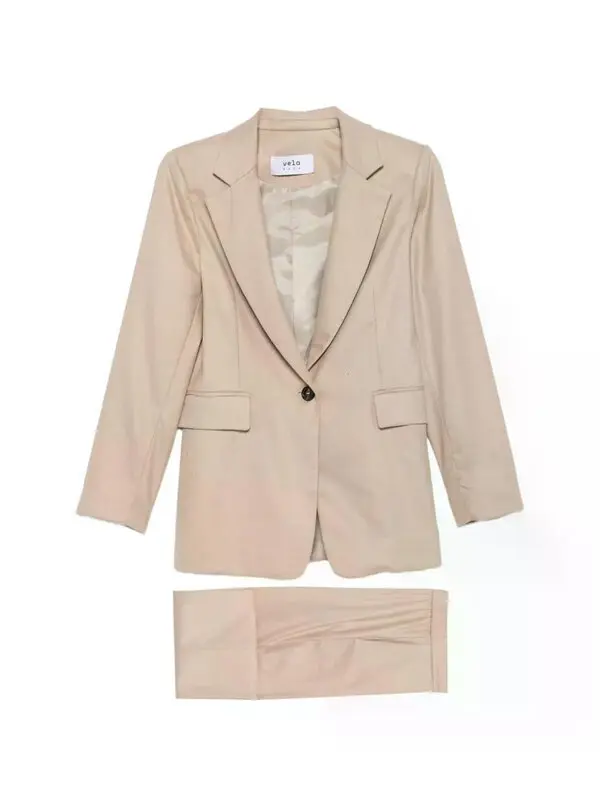 VELA SHOP Single-breasted Notched-lapels Suit