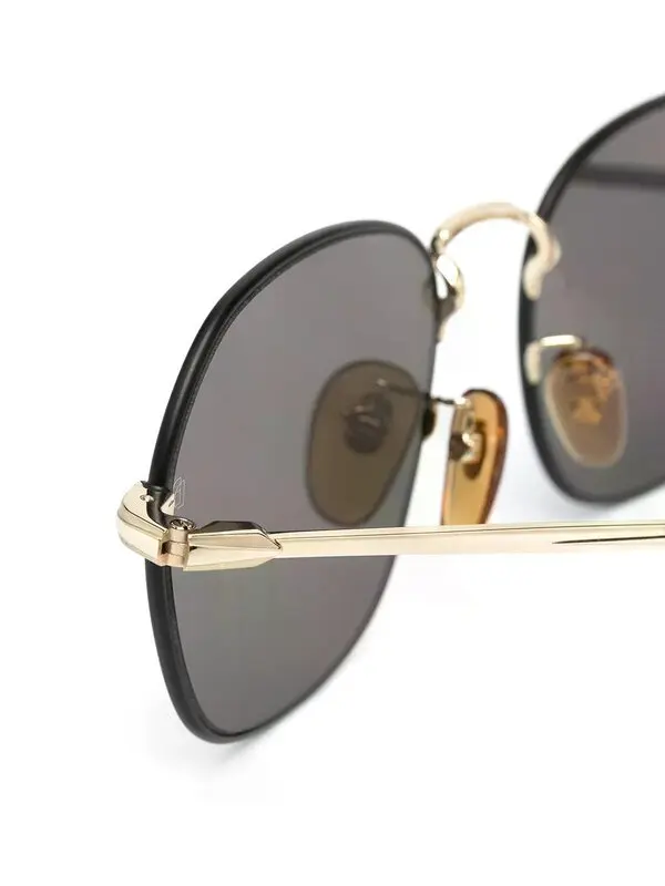 DB EYEWEAR BY DAVID BECKHAM Curved Square Frame Sunglasses