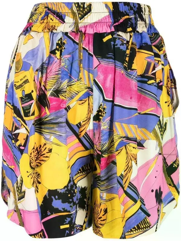 Palm Angels Graphic-print Shorts