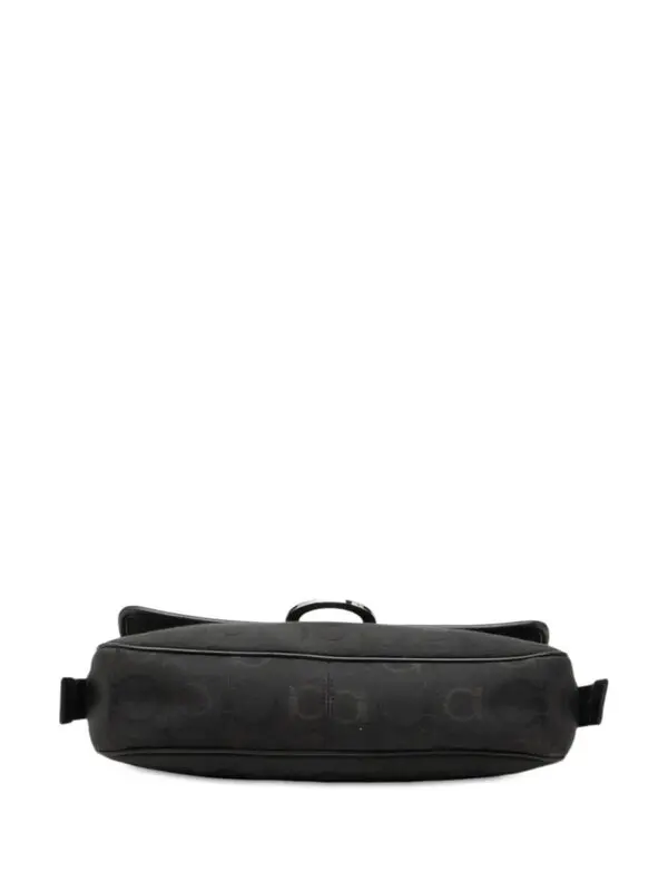 FERRAGAMO 2010-2026 Gancini Canvas Shoulder Bag