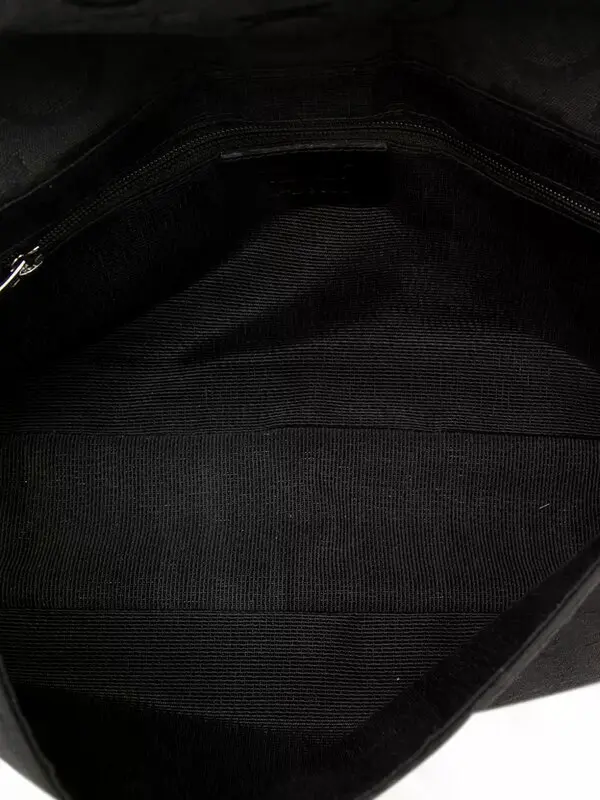 FERRAGAMO 2010-2026 Gancini Canvas Shoulder Bag