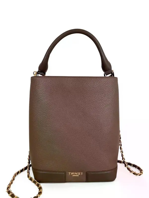 TWINSET Chain-strap Backpack - Brown