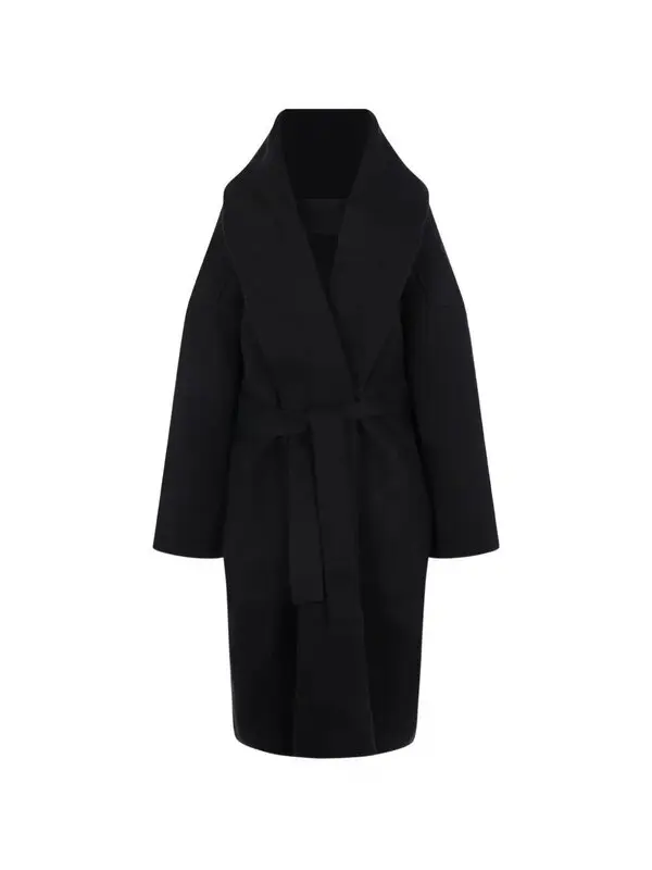 CFCL Shawl-collar Wrap Coat