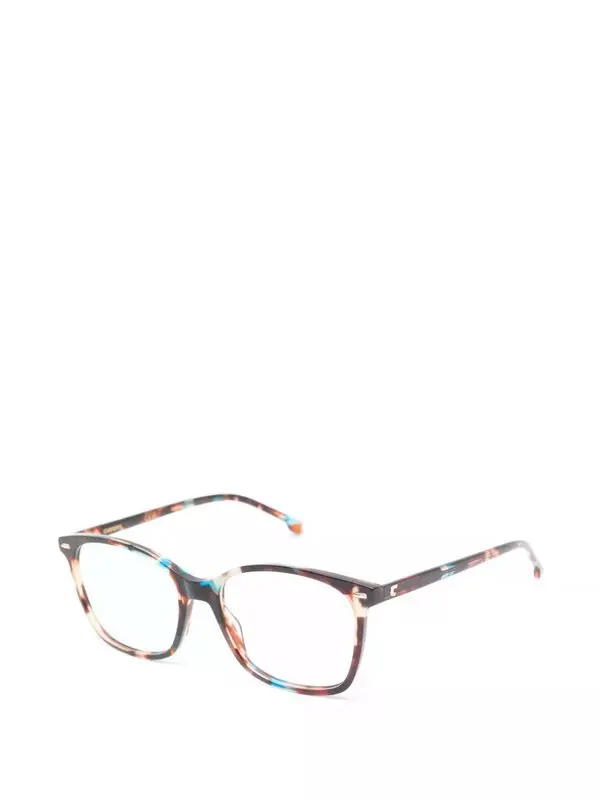 Carrera Eyewear Tortoiseshell-effect Rectangle-frame Glasses