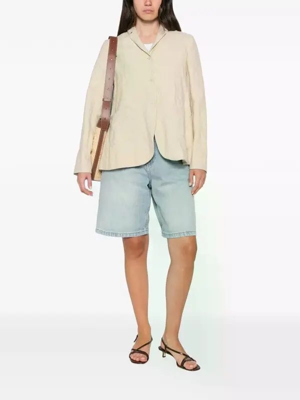 Apuntob Notched-lapel Button-up Blazer