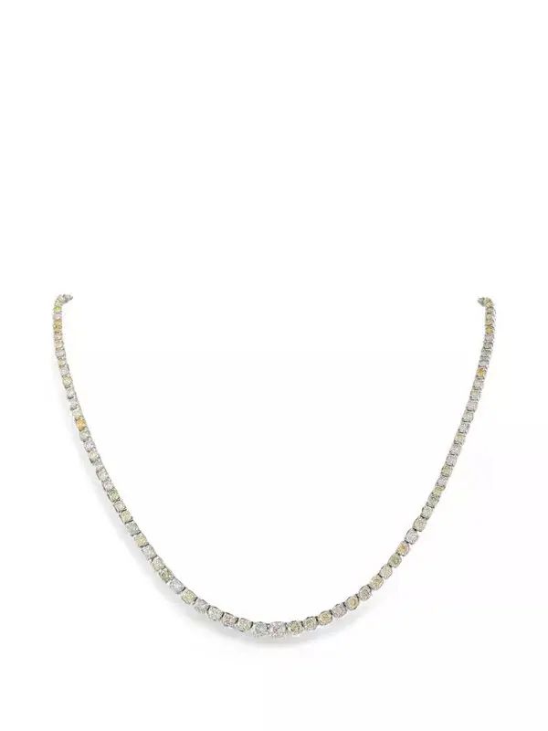 LB EXCLUSIVE Fancy Diamond Tennis Necklace