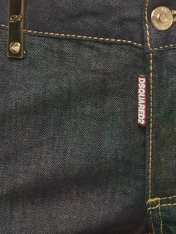 Dsquared2 Contrast-stitching Skinny-fit Jeans