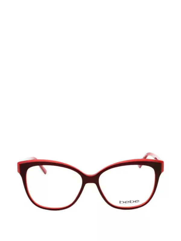 Bebe Geometric-frame Glasses - Black