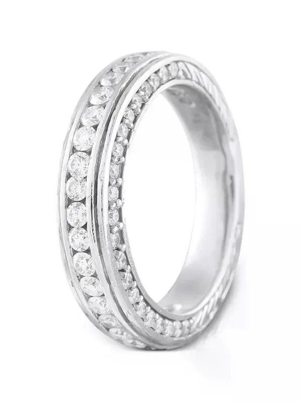 LB EXCLUSIVE Diamond Eternity Ring - Silver