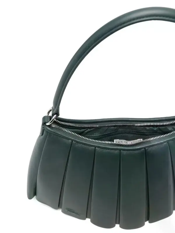 Lacoste Quilted Leather Tote Bag