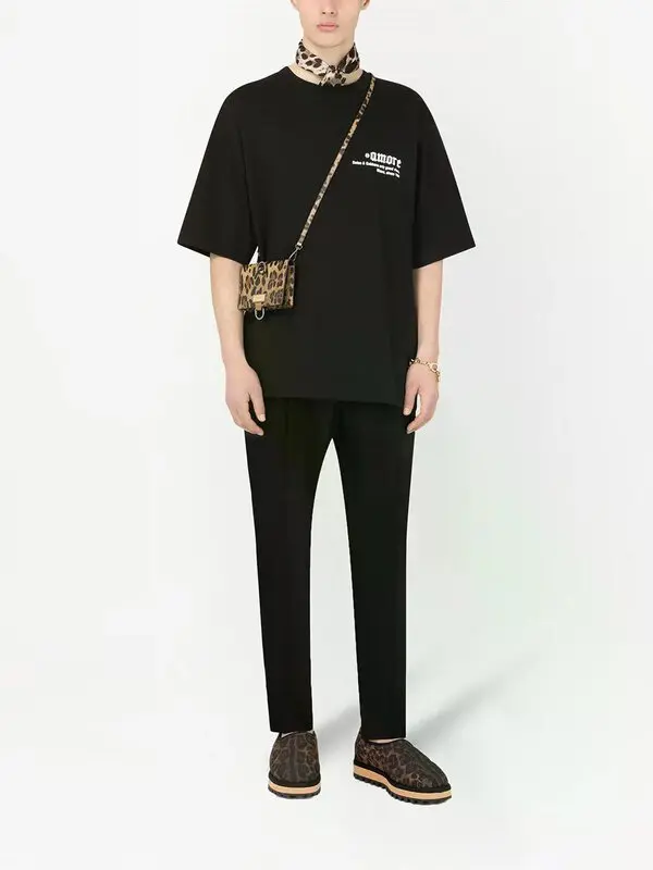 Dolce & Gabbana Only Good Vibes-graphic T-shirt