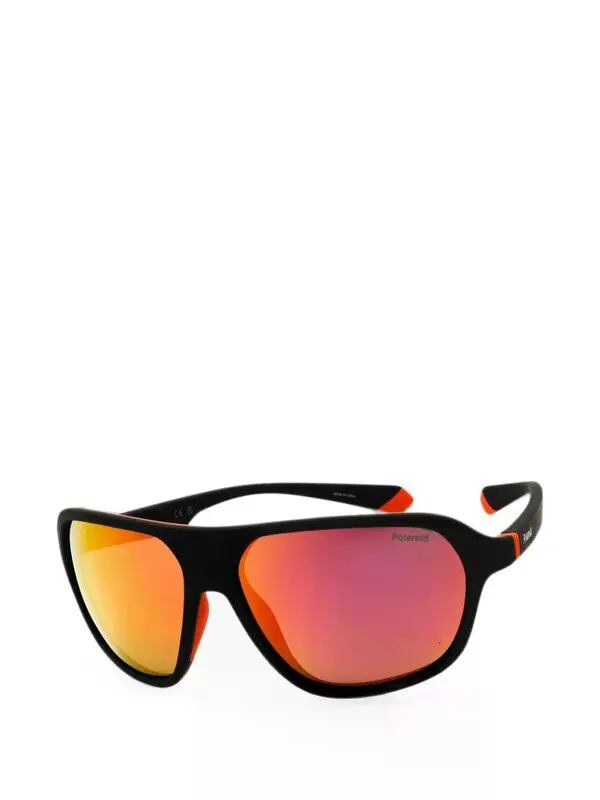 POLAROID Rectangle-frame Sunglasses - Black