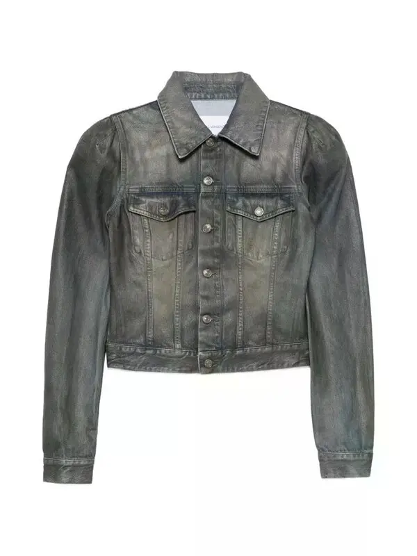 7 For All Mankind Puff-sleeve Denim Jacket