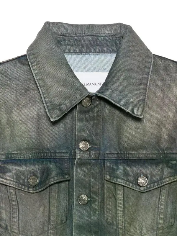 7 For All Mankind Puff-sleeve Denim Jacket