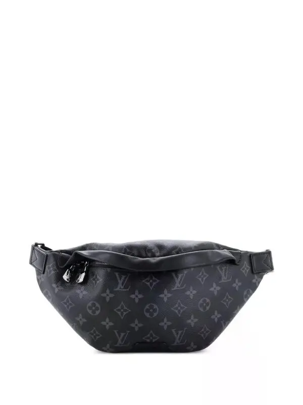 LOUIS VUITTON Discovery Bumbag Monogram Eclipse Canvas Pm Belt Bag - Black