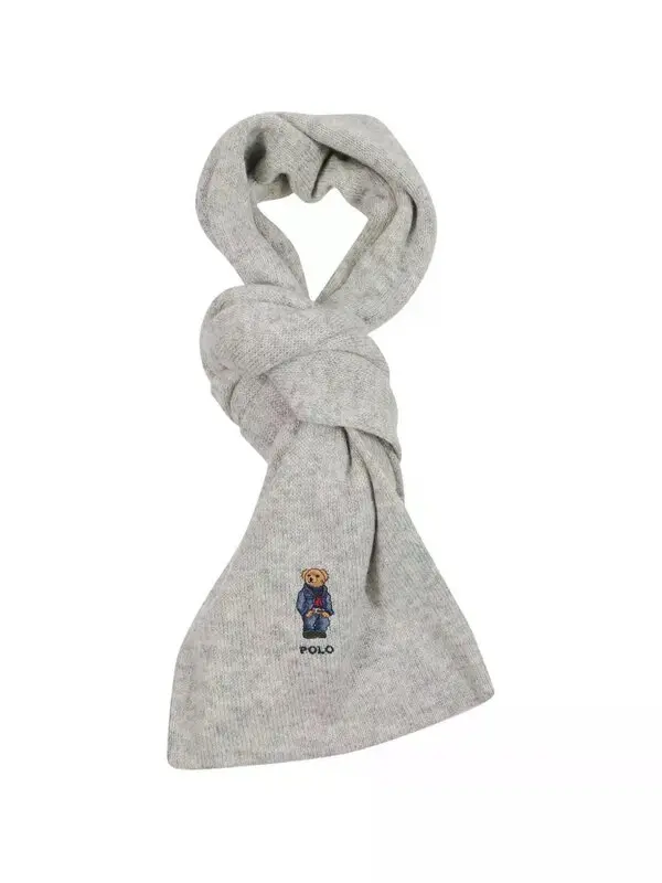 Polo Ralph Lauren Logo Beanie Hat And Scarf Set