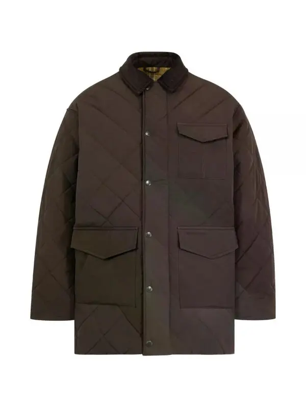 Canada Goose Terra Diamond-quilted Coat - Brown