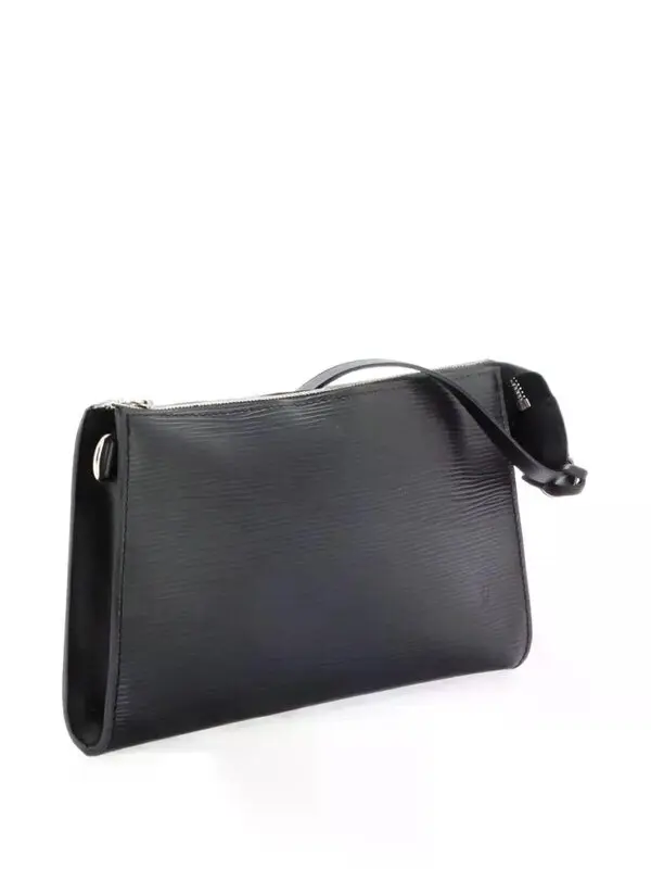 LOUIS VUITTON Pochette Accessoires Epi Leather Clutch Bag