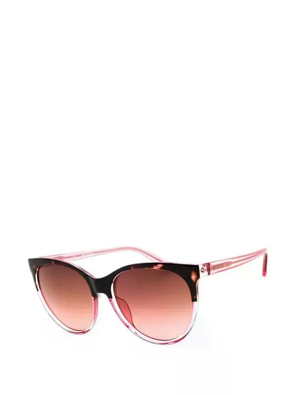Guess Tortoiseshell-effect Round-frame Sunglasses