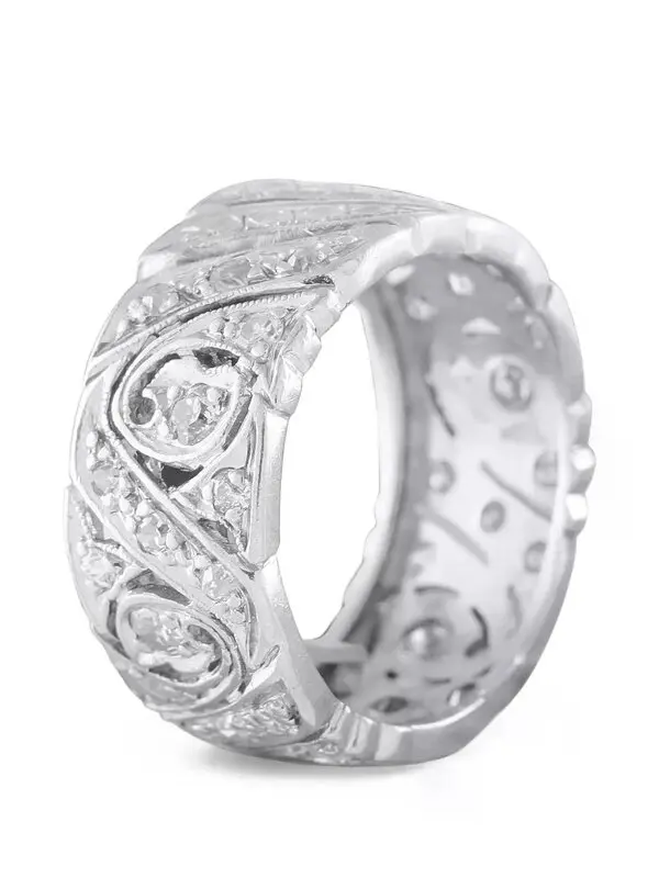 LB EXCLUSIVE Diamond Filigree Ring