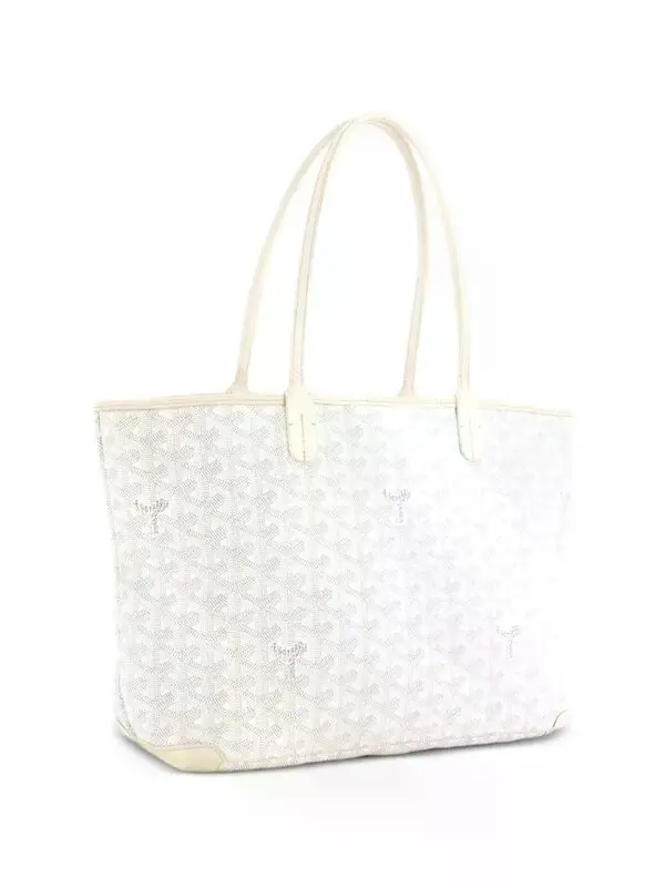 Goyard Artois Coated Canvas Pm Tote Bag - White
