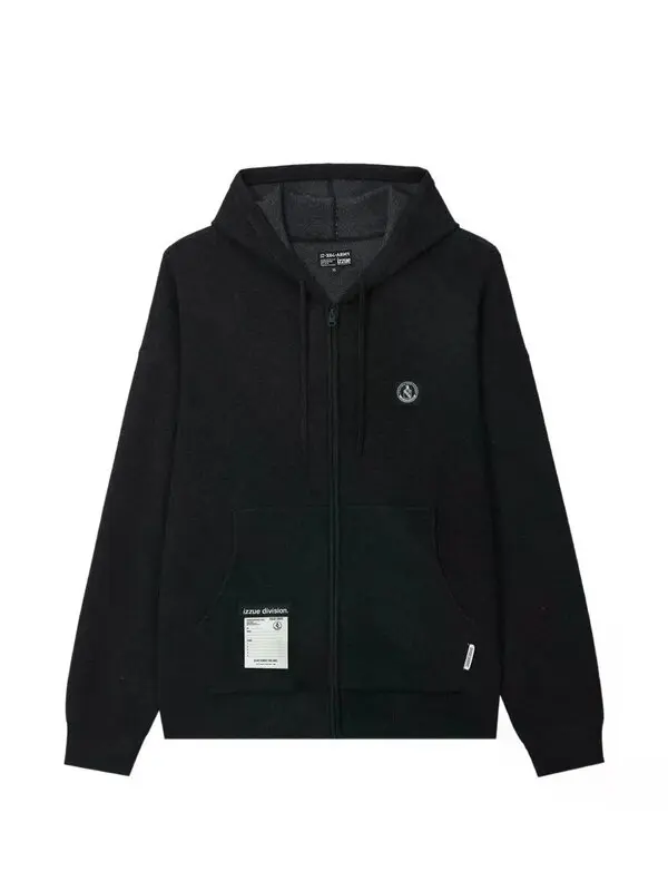 Izzue Logo-print Zip-up Hoodie