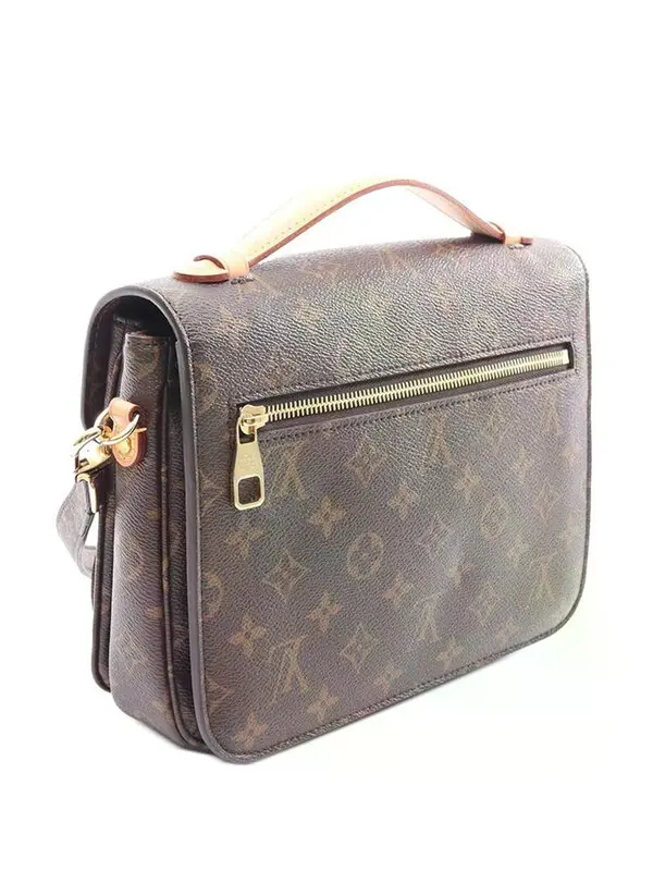 LOUIS VUITTON 2020 Monogram Pochette Metis Satchel