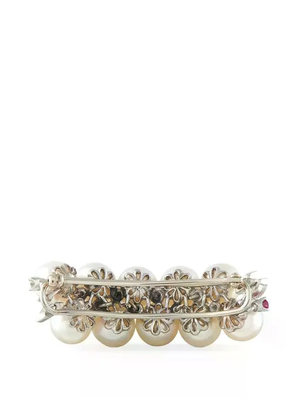 LB EXCLUSIVE Multi-stone Pearl Brooch