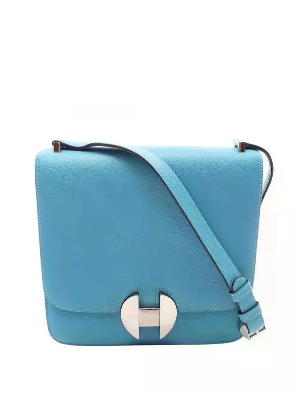 Hermès 2019 Evercolor 2002 Bag 20 Crossbody Bag - Blue