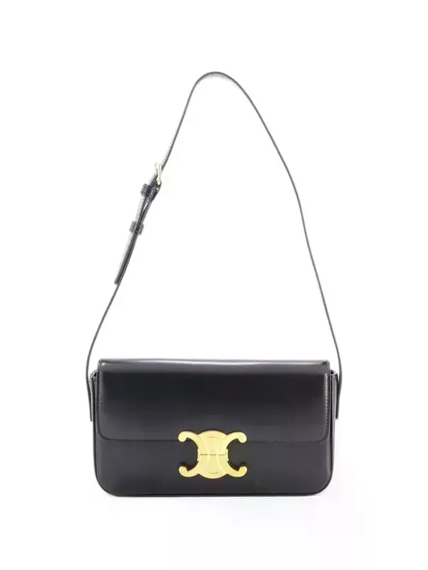 Celine Triomphe East-west Smooth Calfskin Shoulder Bag