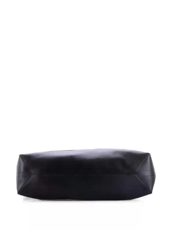 Valentino Garavani Vlogo Locker Leather Large Tote Bag