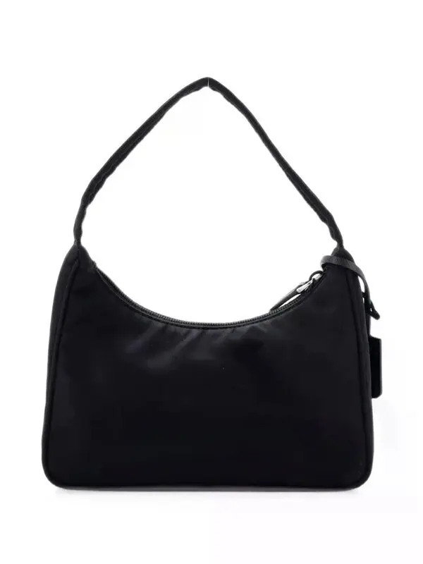 Prada Re-edition 2000 Tessuto Mini Hobo Bag - Black