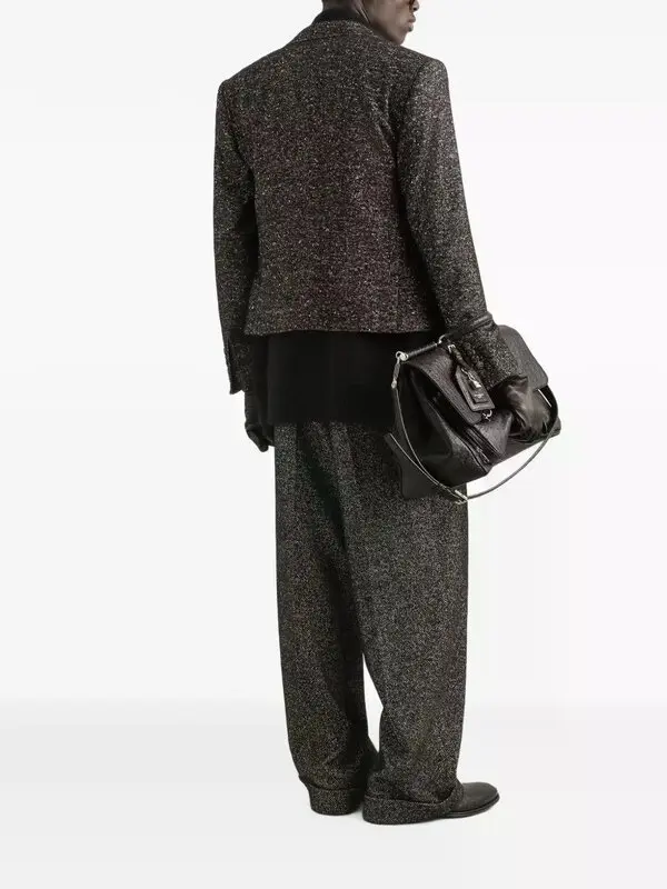 Dolce & Gabbana Sicilia Double-breasted Jacket In Textured Wool