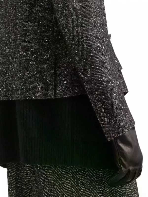 Dolce & Gabbana Sicilia Double-breasted Jacket In Textured Wool
