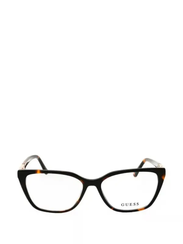 Guess Tortoiseshell-effect Cat-eye Glasses