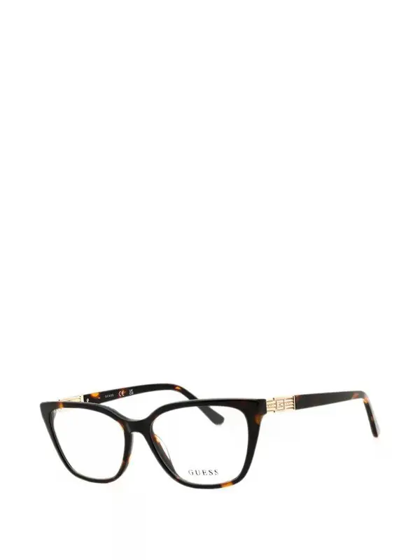 Guess Tortoiseshell-effect Cat-eye Glasses