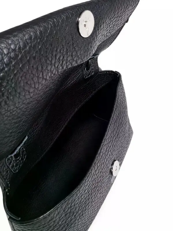 IACUCCI Grained-leather Logo-patch Tote Bag