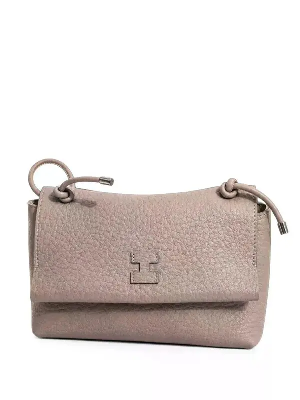 IACUCCI Grained Leather Cross Body Bag