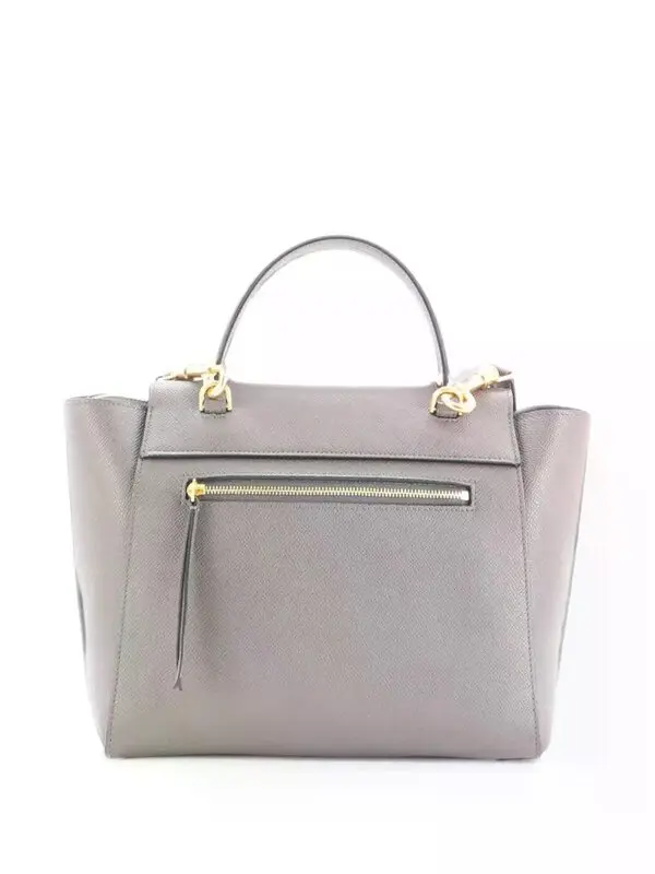 Celine Belt Bag Textured Leather Micro Satchel