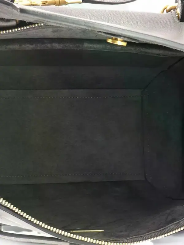 Celine Belt Bag Textured Leather Micro Satchel
