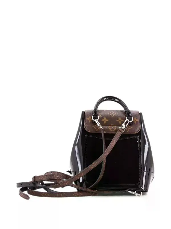 LOUIS VUITTON Hot Springs Vernis With Monogram Canvas Backpack