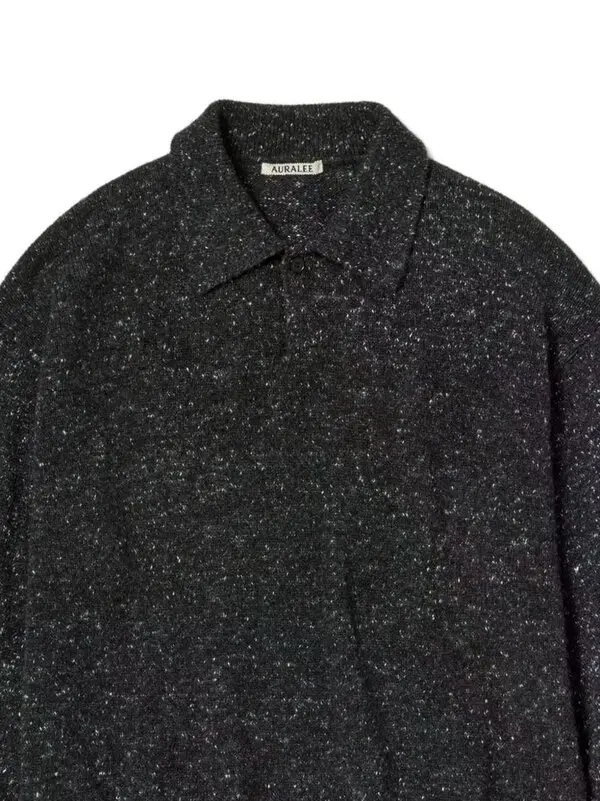 Auralee Cashmere Nep-knit Sweater