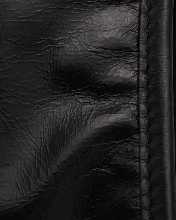 Prada Aimèe Large Leather Shoulder Bag - Black